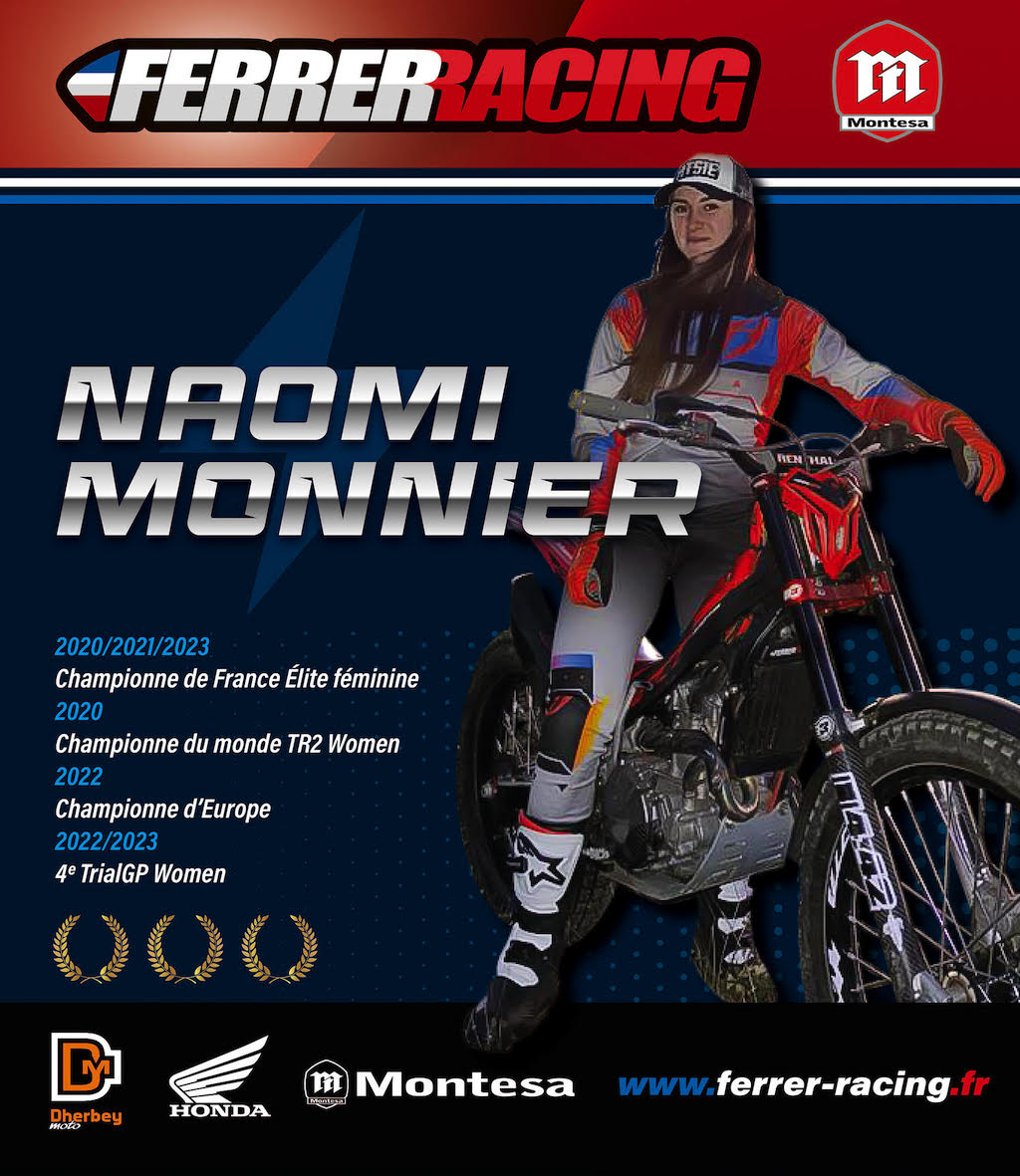 Le Team Ferrer Racing communique sur la venue de Naomi Monnier dans son ...